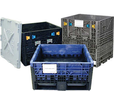 NJ Material Handling, bulk boxes NJ, plastic totes, plastic containers